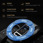 CURSOR C5 Under Desk Elliptical Machine, Electric Seated Pedal Exercis